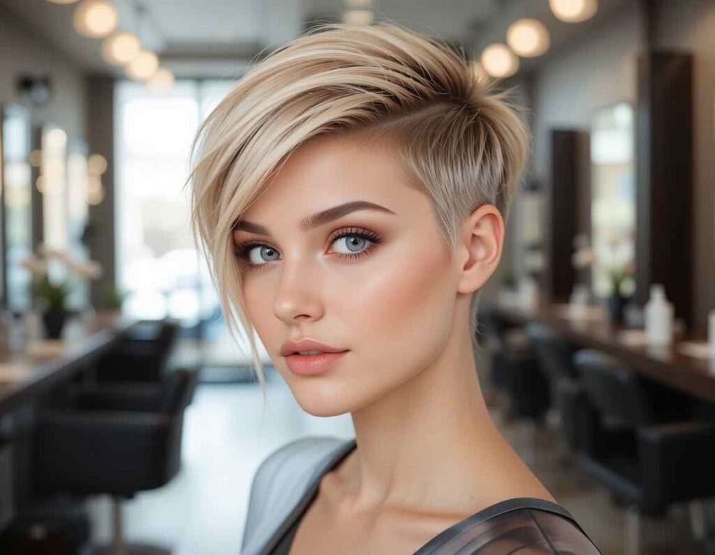 Asymmetrischer Pixie Cut – Der Kurzhaarschnitt-Trend 2025 für selbstbewusste Frauen | FrauStyle